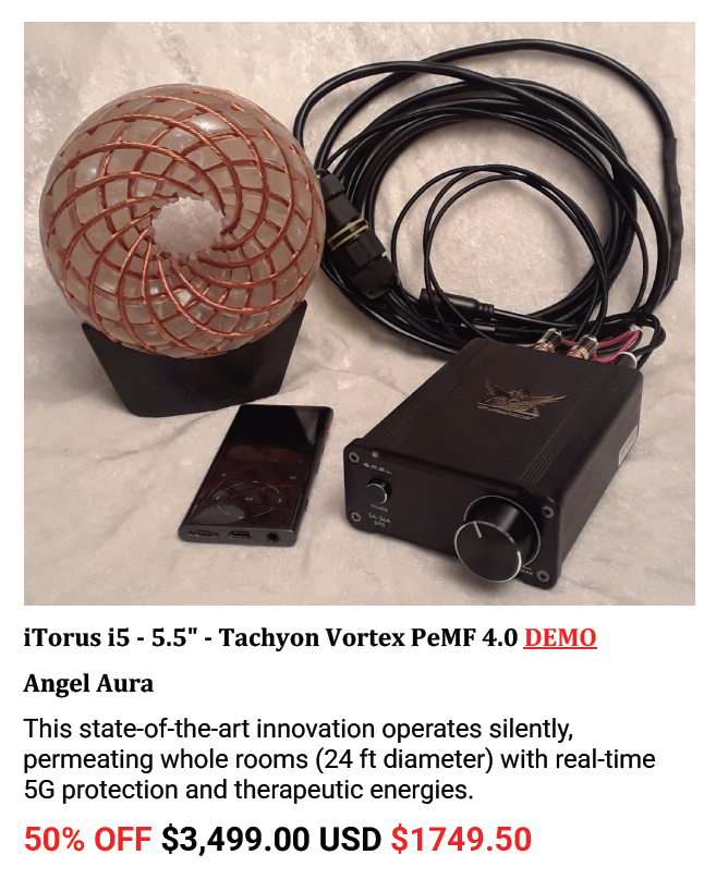 iTorus Scaler 5G Protection Frequency Therapy Device - Lightworkers Sanctuary